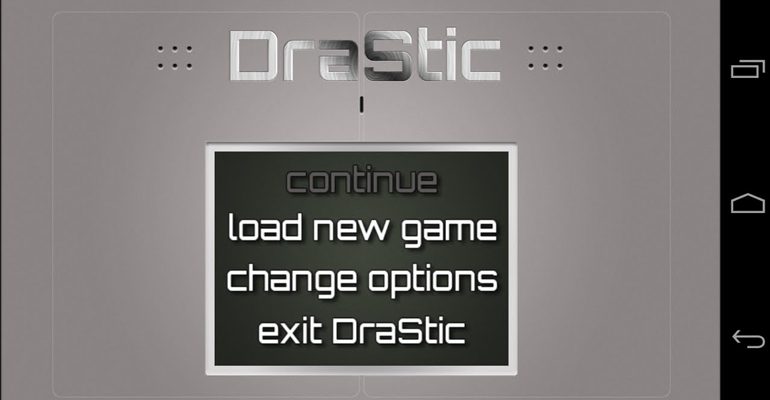 Drastic DS, app para emular la Nintendo DS